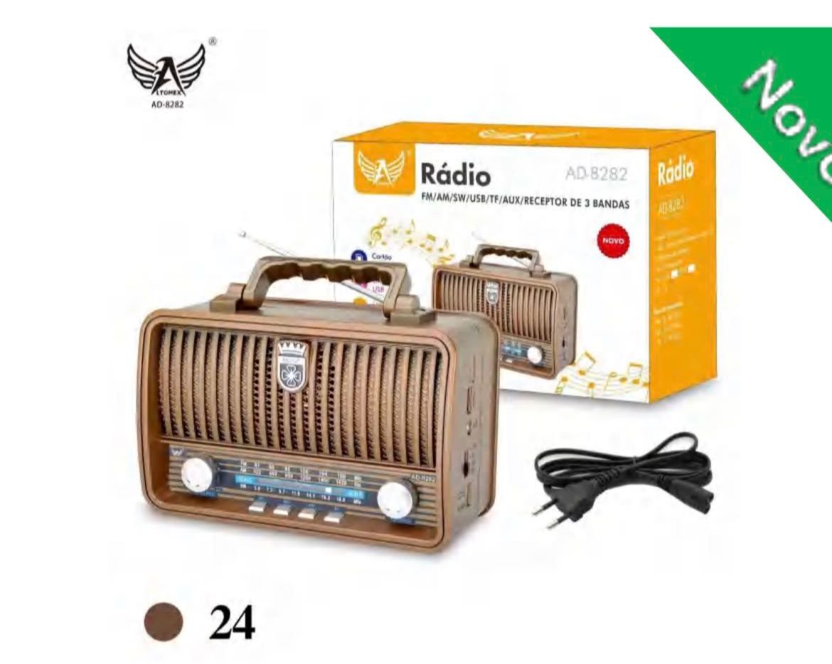 Radio Retro Altomex AD-8282 FM/AM Bluetooth – YL Eletronicos